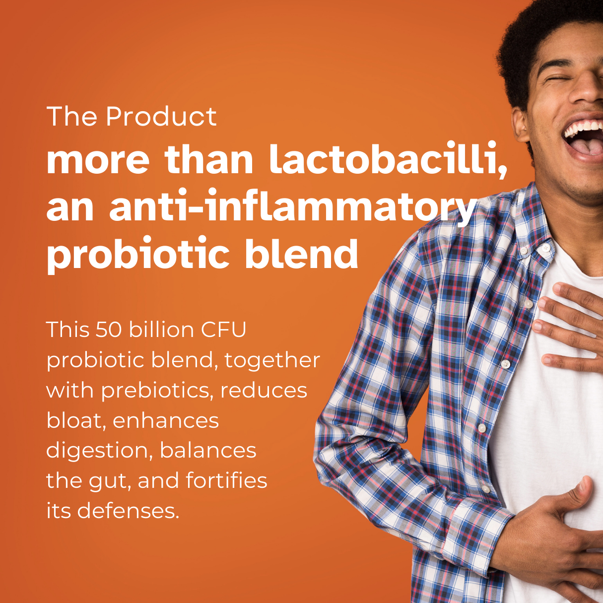 Pure Form Pre+Probiotic for Gut Health