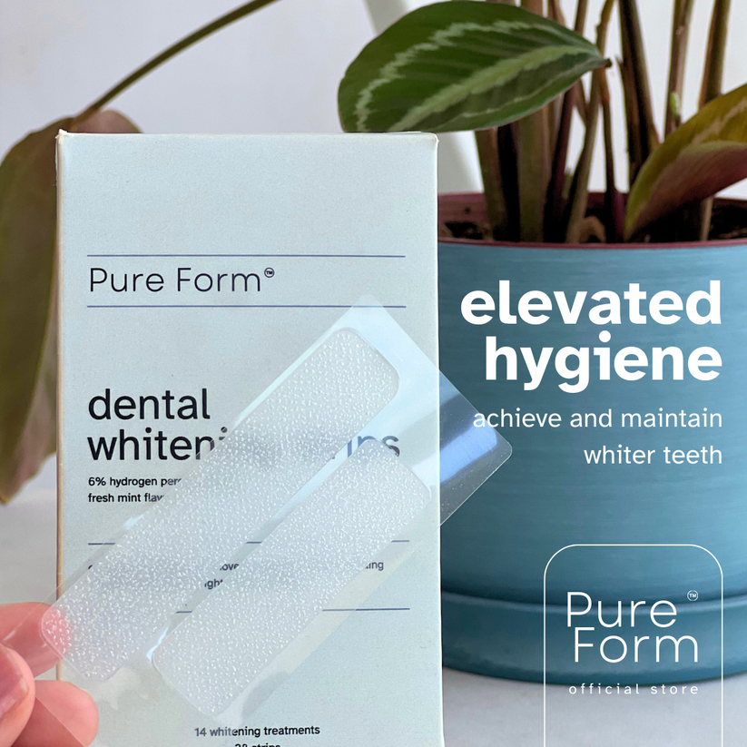 Pure Form Dental Whitening Strips | Effective Teeth Whitening for ...