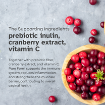 Pure Form Pre+Probiotic for Women | 50B CFU Lactobacilli Strains