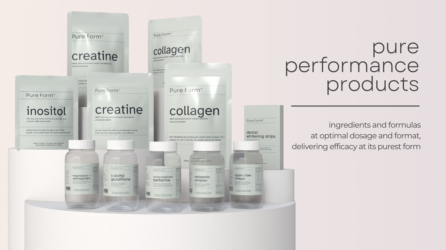 Pure Form | Products & Supplements for Fitness, Beauty, and Lifestyle