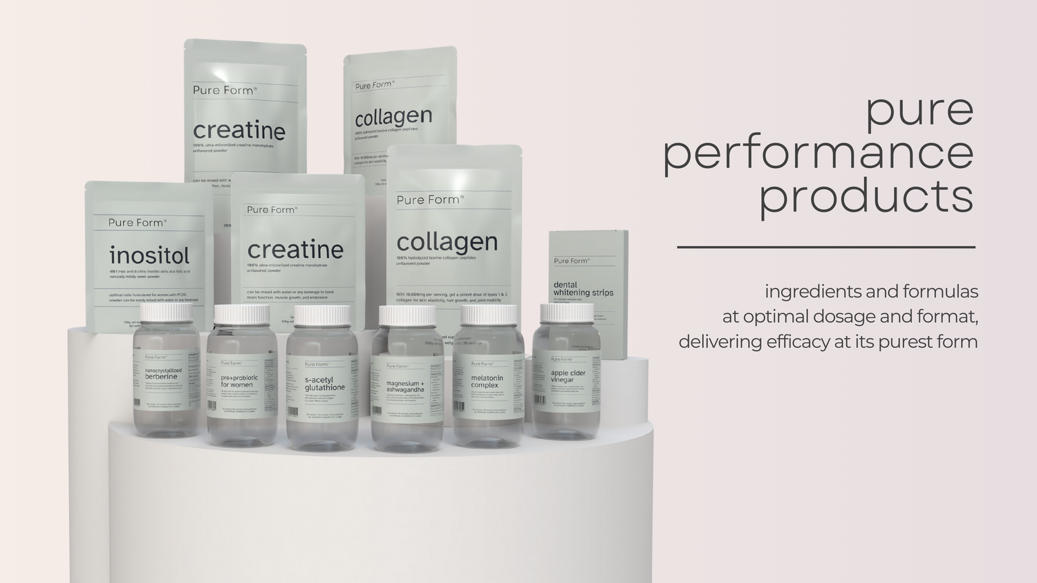 Pure Form | Products & Supplements for Fitness, Beauty, and Lifestyle