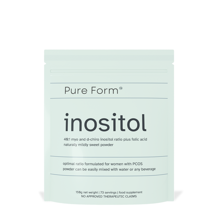 Pure Form Inositol | 40:1 Myo and D-Chiro-Inositol w/ Folic Acid