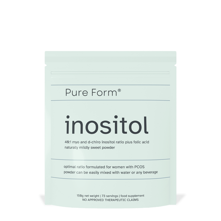 Pure Form® Inositol | 40:1 Myo and D-Chiro-Inositol w/ Folic Acid