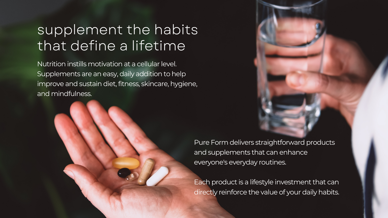 Pure Form | Products & Supplements for Fitness, Beauty, and Lifestyle